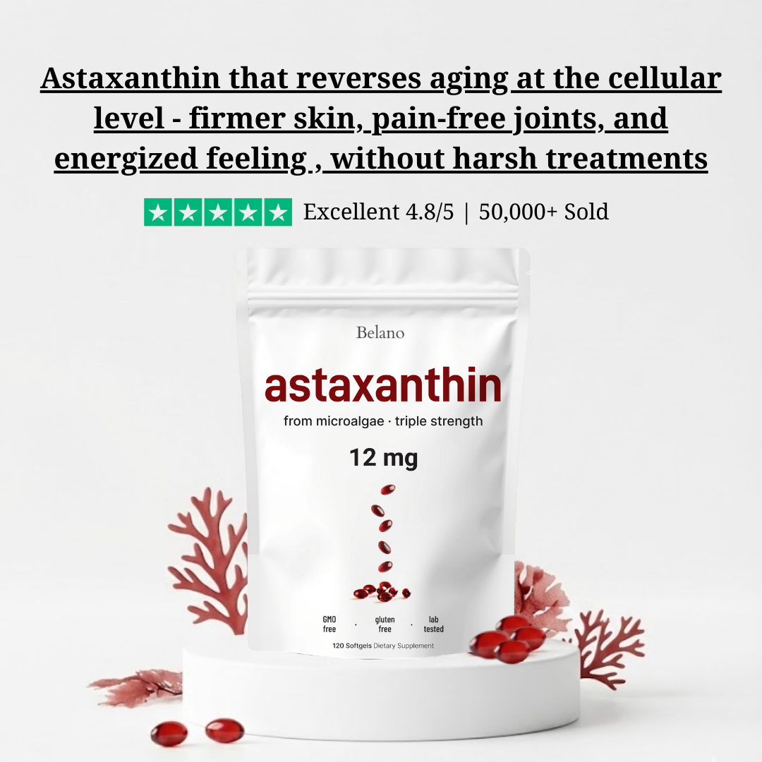 Belano's Astaxanthin Softgels